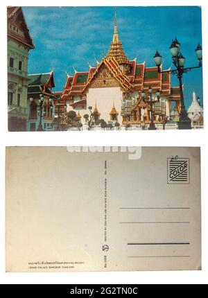 old Thai postcards Stock Photo - Alamy