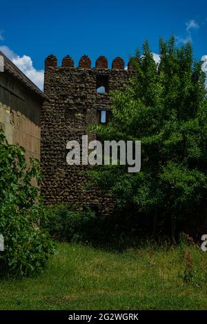 Ruins of Kvemo Chala castle in Shida Kartli region of Georgia Stock ...