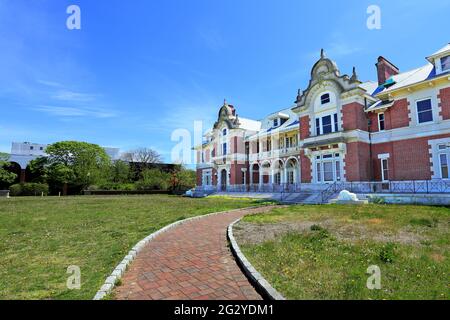 Former Dowling College Vanderbilt Mansion Idle Hour Oakdale Long Island New York Stock Photo - Alamy