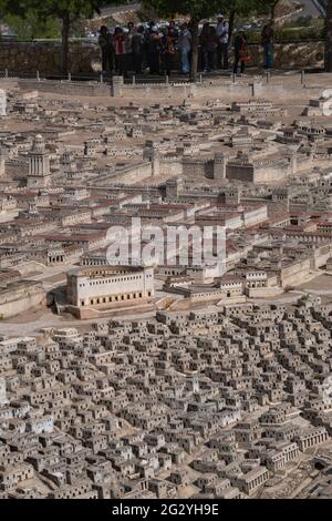 A 1:50 scale Holyland Model of Jerusalem, also known as Model of ...