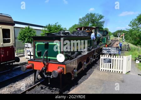 An 01 class steam locomotive Stock Photo - Alamy