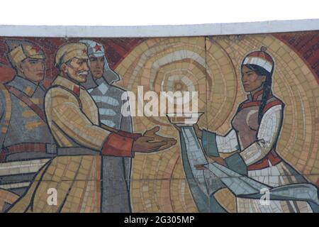 The Zaisan Memorial is a memorial in the Mongolian capital of ...