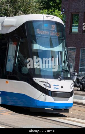 Tram 19 At Amsterdam The Netherlands 7-6-2021 Stock Photo - Alamy