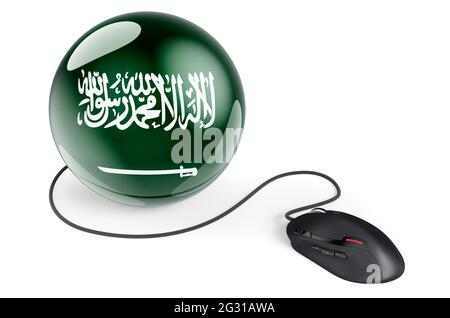 Education in Saudi Arabia, concept. School desks and blackboard on ...