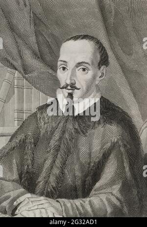 Jeronimo Zurita y Castro (1512-1580). Spanish historian and official ...