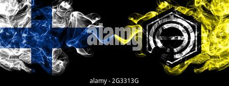 Japan, Japanese, Utashinai, Hokkaido, Sorachi, Subprefecture flag ...