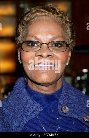 NEW YORK, NY- MAY 4: Dionne Warwick arrives at the opening of The Look ...