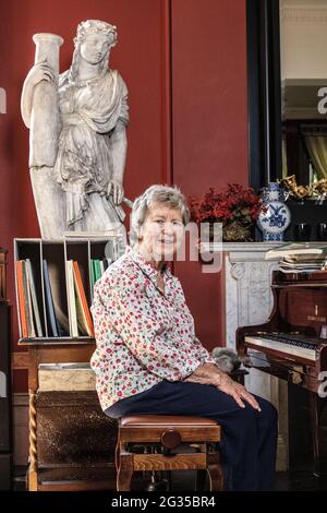 Dr Caroline Jackson, former Conservative MEP at home in Abingdon Stock ...