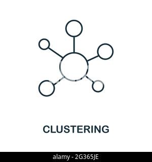 Artificial Intelligence and IoT thin icons set. AI, Iot, IIoT, Factory 4.0. Binary Code, Robot ...