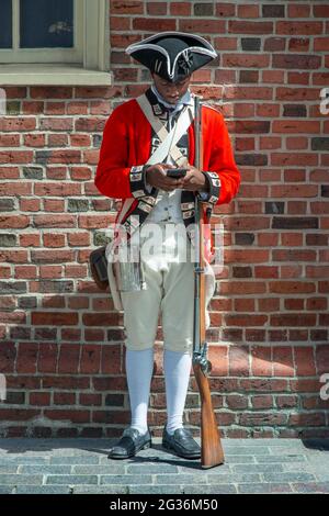Boston Harborfest Redcoats Soldiers dressed in British Army Uniform ...