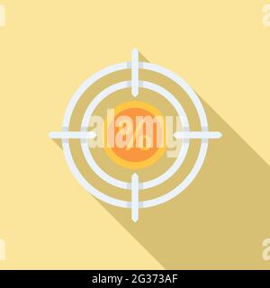Bonus monitor icon, flat style Stock Vector Image & Art - Alamy