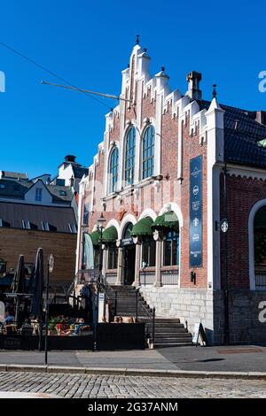 Bryggen, series of Hnaseatic buildings, Unesco world heritage site ...