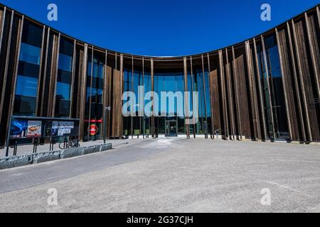 Siida Museum for Sami culture, Inari, Lapland, Finland, Europe Stock ...