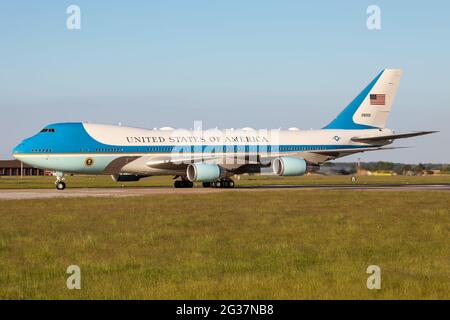 VC-25 - Air Force 1 Stock Photo - Alamy