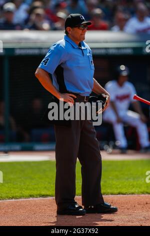 Home plate umpire Chad Fairchild talks with Arizona Diamondbacks ...
