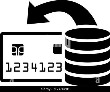Exchange currency concept. Cash replenishment of bank account. Paper ...