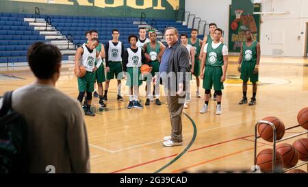 From left to right: ANDY RICHTER, ALANNAH ONG and JO CHIM in Warner ...