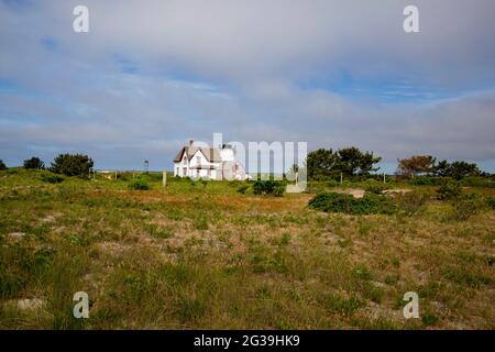 Stage Harbor Lighthouse at Chatham in Cape Cod Stock Photo - Alamy
