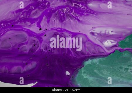 Painting brush texture decoration with art acrylic poster design ...