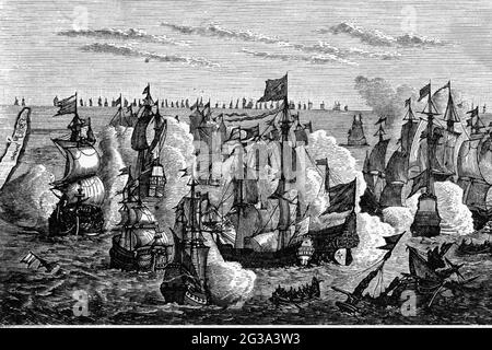 Hundred Years War between England and France (1337-1453) Battle of ...