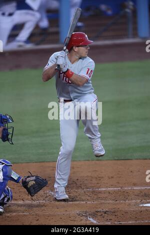 June 14, 2021: Philadelphia Phillies shortstop Jean Segura (2) bats for ...