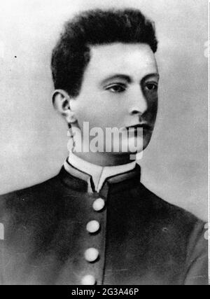 Felix Edmundovich Dzerzhinsky (1877 - 1926), nicknamed "Iron Felix ...