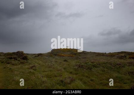 A scenic photo of wooltack point with the moody skies of winter glaring ...