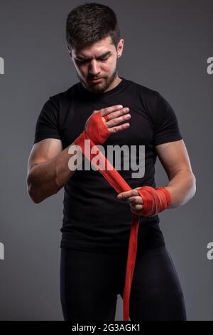 Wrapping tape for boxing / martial arts hand wrap , wrist wrap , Kumpur ...