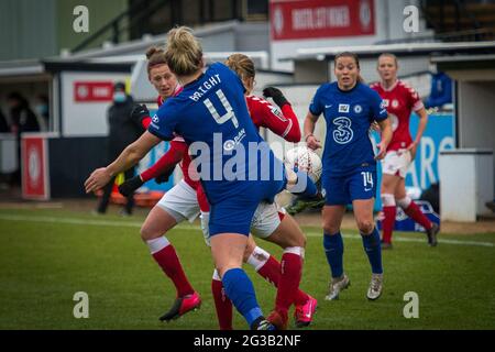 Bath, England. 14 February 2021. Barclays FA Super League match between ...