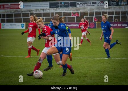 Bath, England. 14 February 2021. Barclays FA Super League match between ...