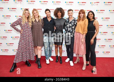 Jo Weil, Marie Amiere, Leonard Freier, Fototermin Ernstings Family ...