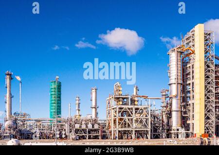 Oil refinery. Mongstad, Norway Stock Photo - Alamy