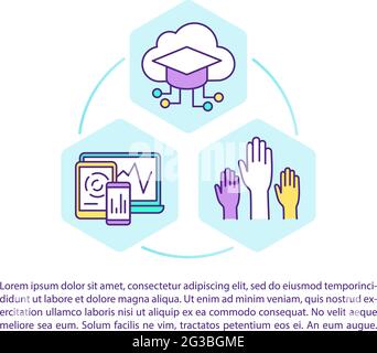Community development solutions brochure template Stock Vector Image ...