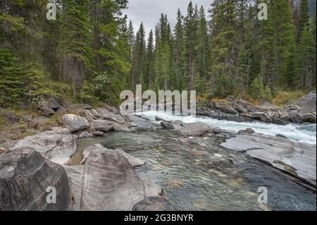 Numa Falls, Kootenay National Park, British Columbia, Canada Stock ...