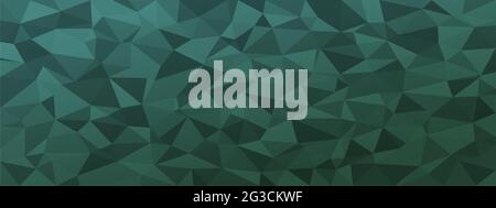 low poly abstract background. dark natural colors chaotic triangles of ...