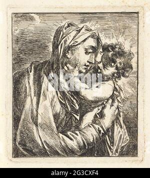 Maria met Christuskind Stock Photo - Alamy