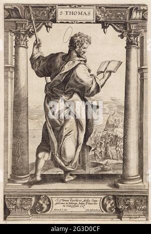 H. Thomas; Christ, the Apostles and H. Paulus Stock Photo - Alamy