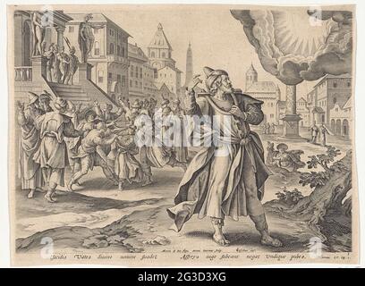 God appears to Jeremiah; History of Jeremiah; Theatrum Biblicum ...