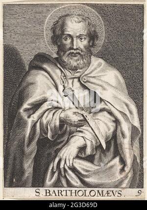 The apostle Bartholomeüs; Christ and the apostles Stock Photo - Alamy