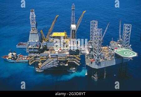 Oil and gas production and exploration, oil and gas jackup drilling rig ...