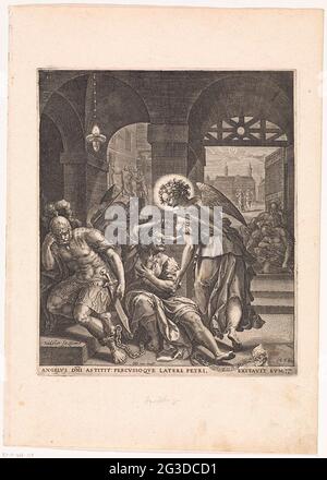 Peter is released from prison by the angel Acts of the apostles (series ...