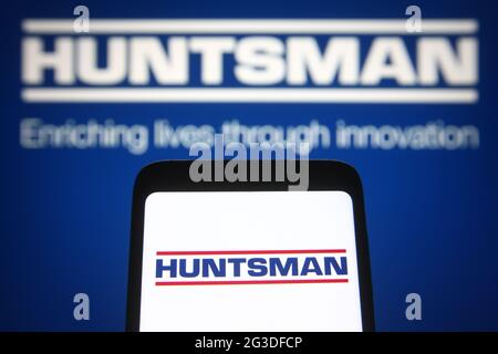 Ukraine. 15th June, 2021. In this photo illustration, a Sempra Energy ...