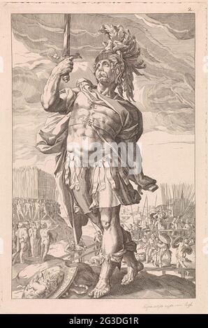 Publius Horatius; The Roman heroes Stock Photo - Alamy