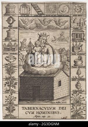 Litanie of the Holy Virgin Mary or Loreto, Ignaz Sebastian Klaber, c ...