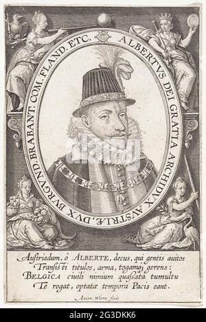 Portrait of Albrecht, Archduke of Austria. Portrait of Albrecht ...