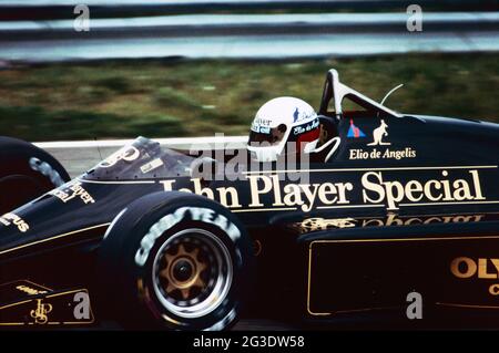 Italian driver Elio de Angelis in a Chevron B38 earned F1 drive after ...