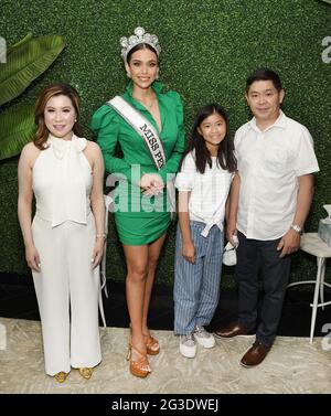 Miss Universe Sponsor and CEO of O Skin Med Spa, Olivia Quido at the ...
