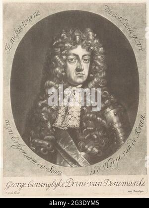 Prince George of Denmark, Duke of Cumberland 1745 by Jacobus Houbraken ...