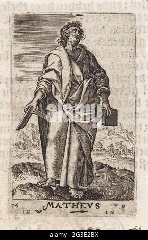 H. Matthew; Christ, the Apostles and H. Paulus Stock Photo - Alamy