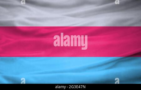 National flag of Sapiosexual pride on a flagpole Stock Photo - Alamy